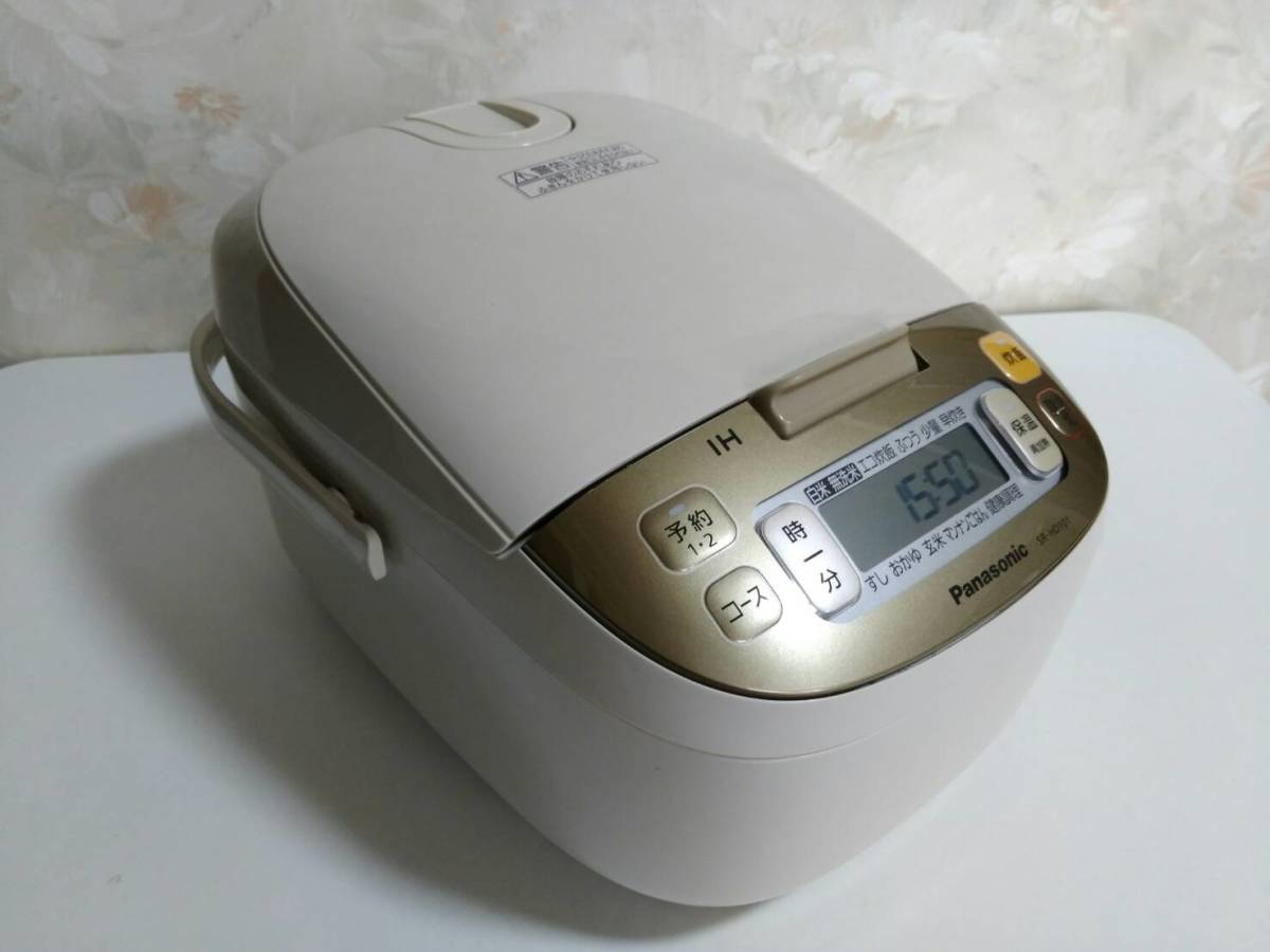 Panasonic パナソニック IHジャー炊飯器 1.0Lタイプ SR-HD101 2012年製(IH)｜売買されたオークション情報、yahooの商品情報をアーカイブ公開 - オークファン ...