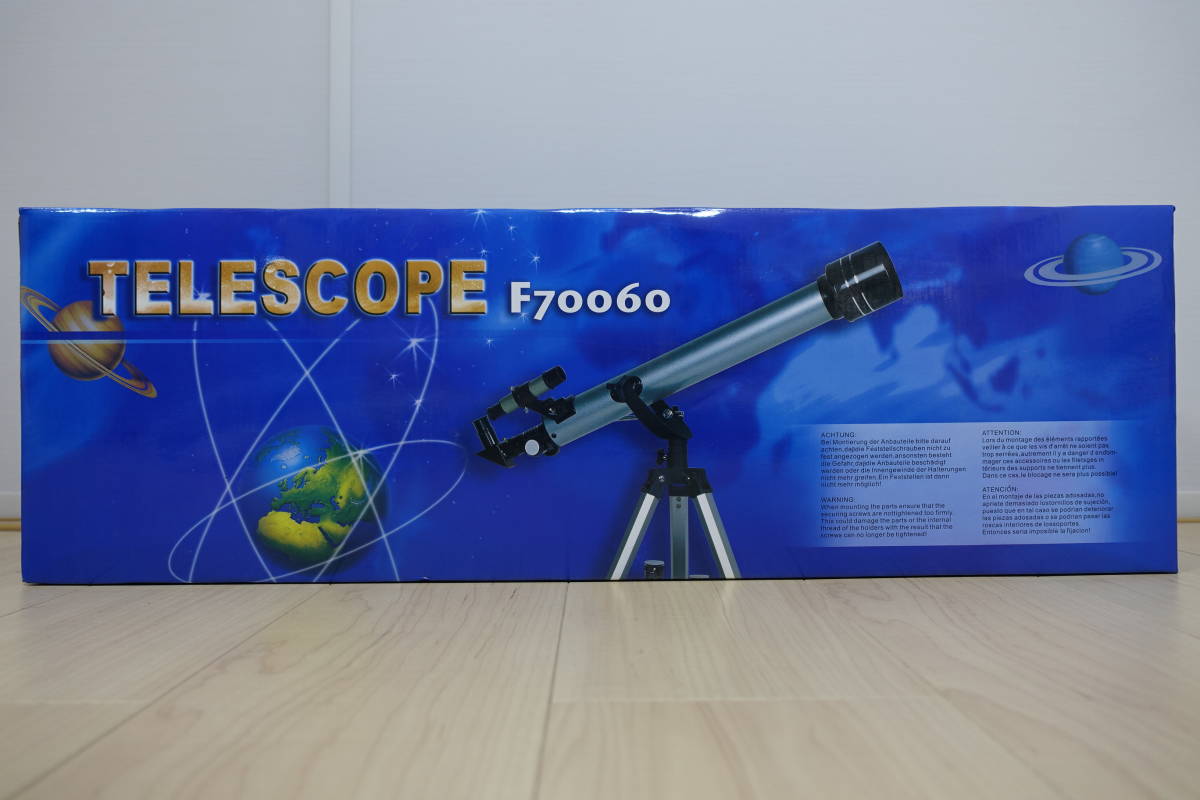 品 天体望遠鏡 TELESCOPE 60700(セット)｜売買されたオークション情報、yahooの商品情報をアーカイブ公開 - オークファン ...