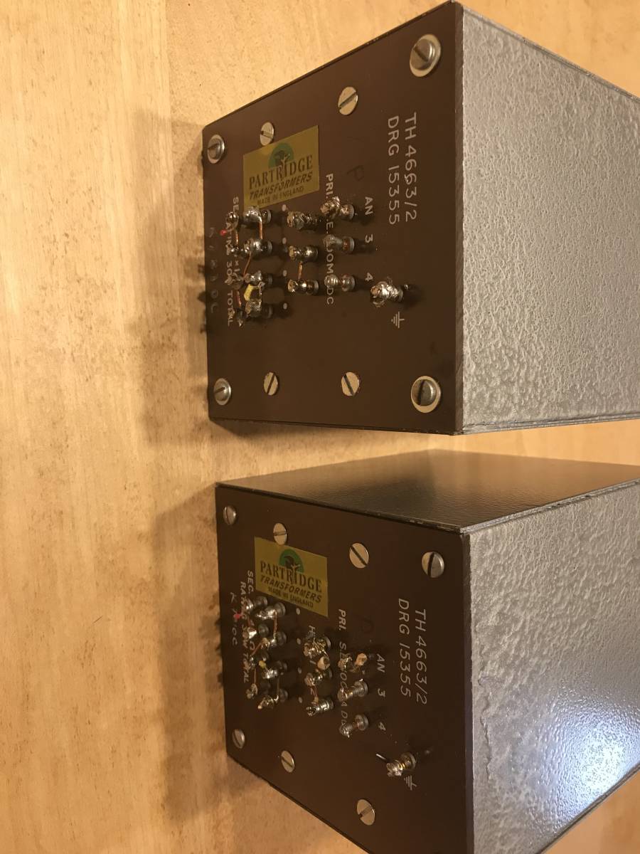 パートリッジ TH-4663/2 シングル用アウトプットトランス ペア Partridge England(パーツ、部品)｜売買された ...