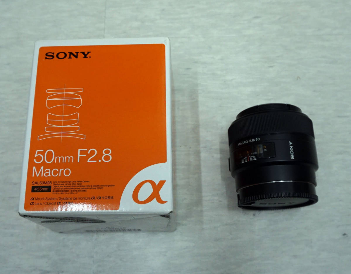 SONY 50mm F2.8 Macro SAL50M28 マクロ レンズ Aマウント(ソニー、ミノルタ)｜売買されたオークション情報 ...