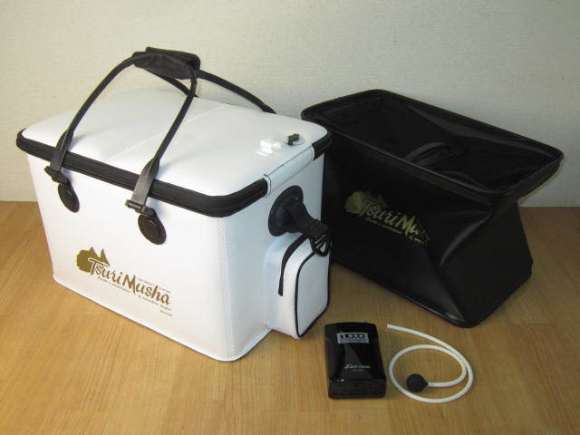 TsuriMusha 釣武者 ハードバッカン エアーポンプFP-1000など付属 F8(その他)｜売買されたオークション情報、yahooの商品情報をアーカイブ公開 - オークファン ...