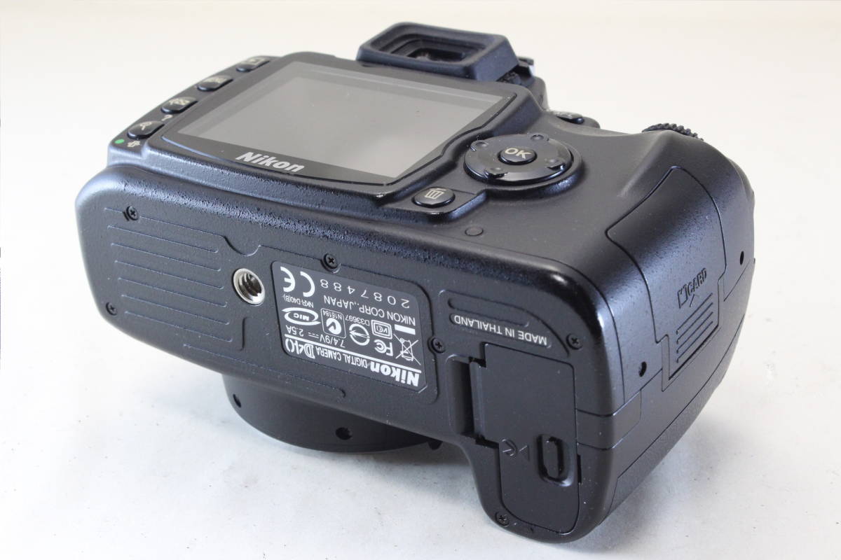 Nikon ニコン D40 ボディ(ニコン)｜売買されたオークション情報、yahooの商品情報をアーカイブ公開 - オークファン（aucfan.com）