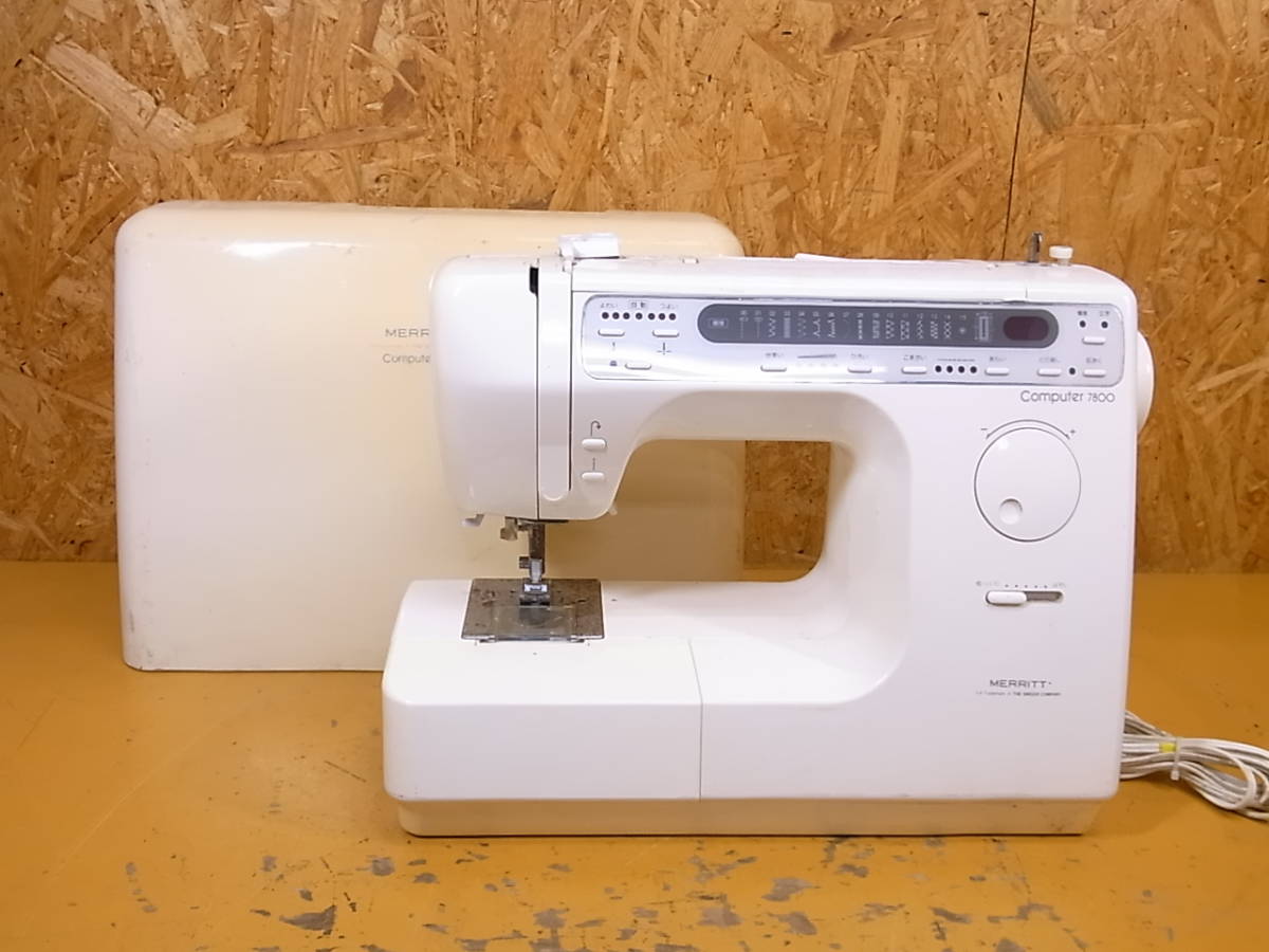 L/881 シンガー SINGER コンピュータミシン COMPUTER 7800 ジャンク(その他)｜売買されたオークション情報、yahoo ...