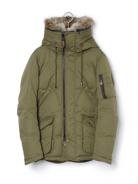 nonnative HUNTER DOWN JACKET COTTON MIX ARMY CLOTH OLIVE オリーブ 1 ノンネイティブ ハンター ダウン ジャケット(ジャケット、上着 ...