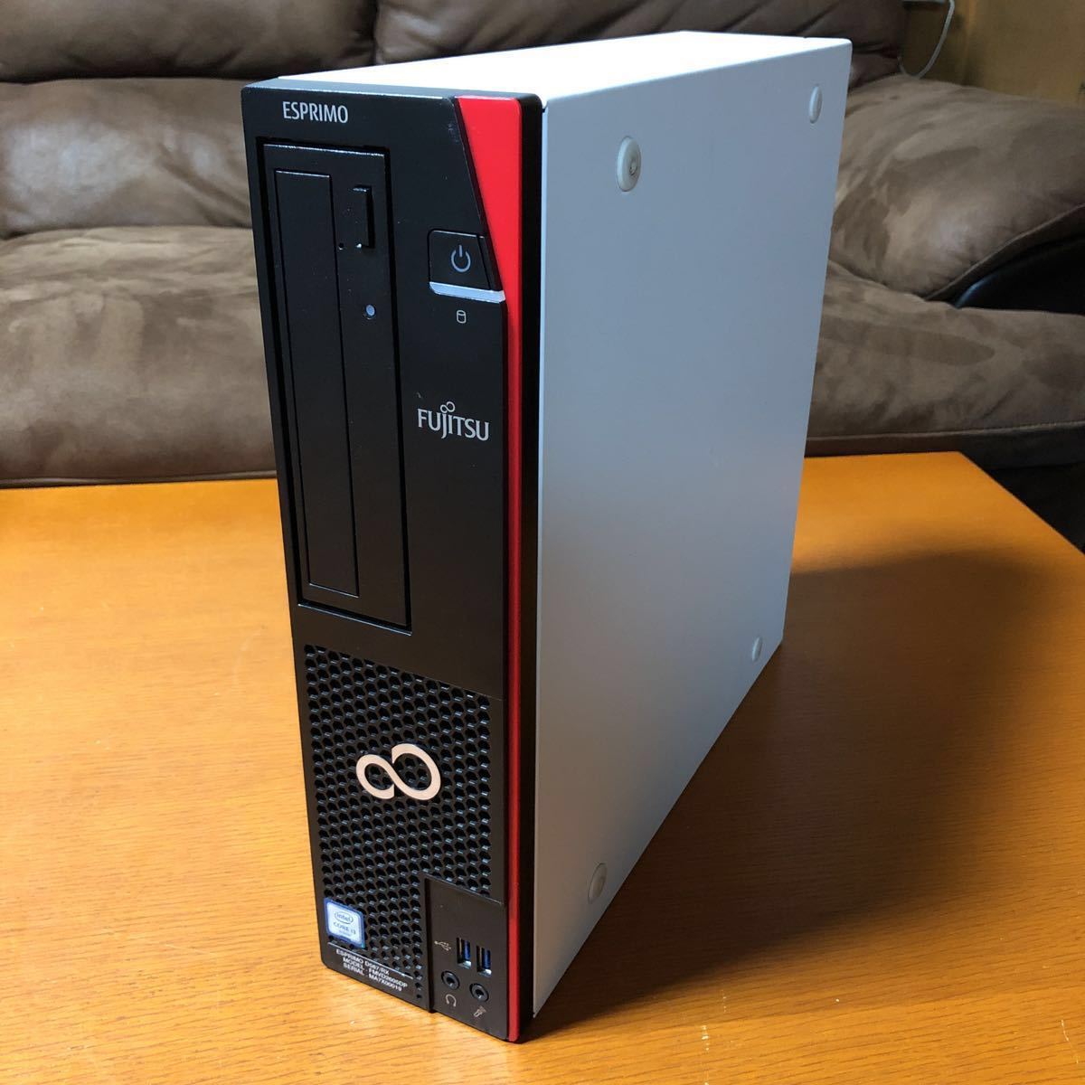 2017年10月製 FUJITSU 富士通 ESPRIMO D587/RX Intel 第6世代 Core i3-6100 3.70GHz DDR4 4GB メモリー搭載 ...