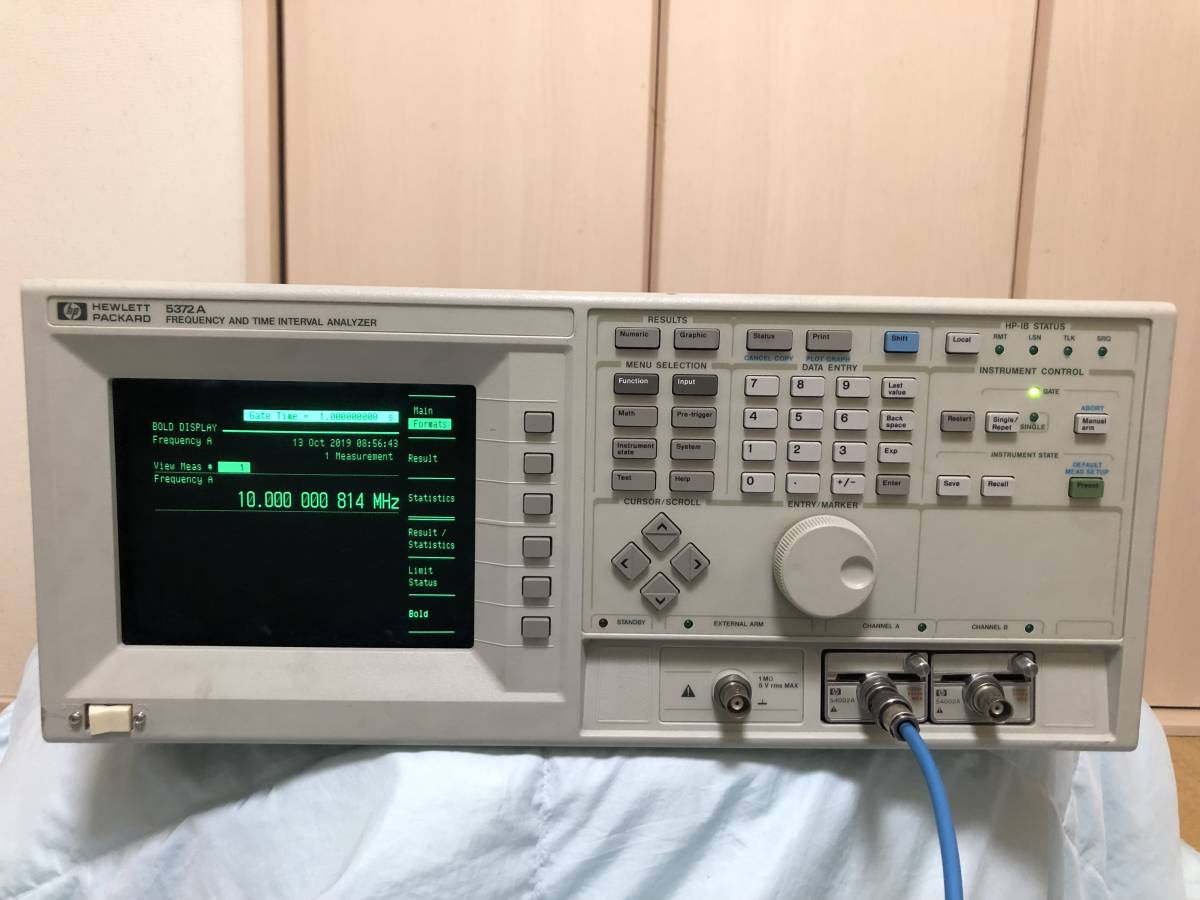 HP 5372A FREQUENCY AND TIME INTERVAL ANALYZER(アマチュア無線)｜売買されたオークション情報 ...