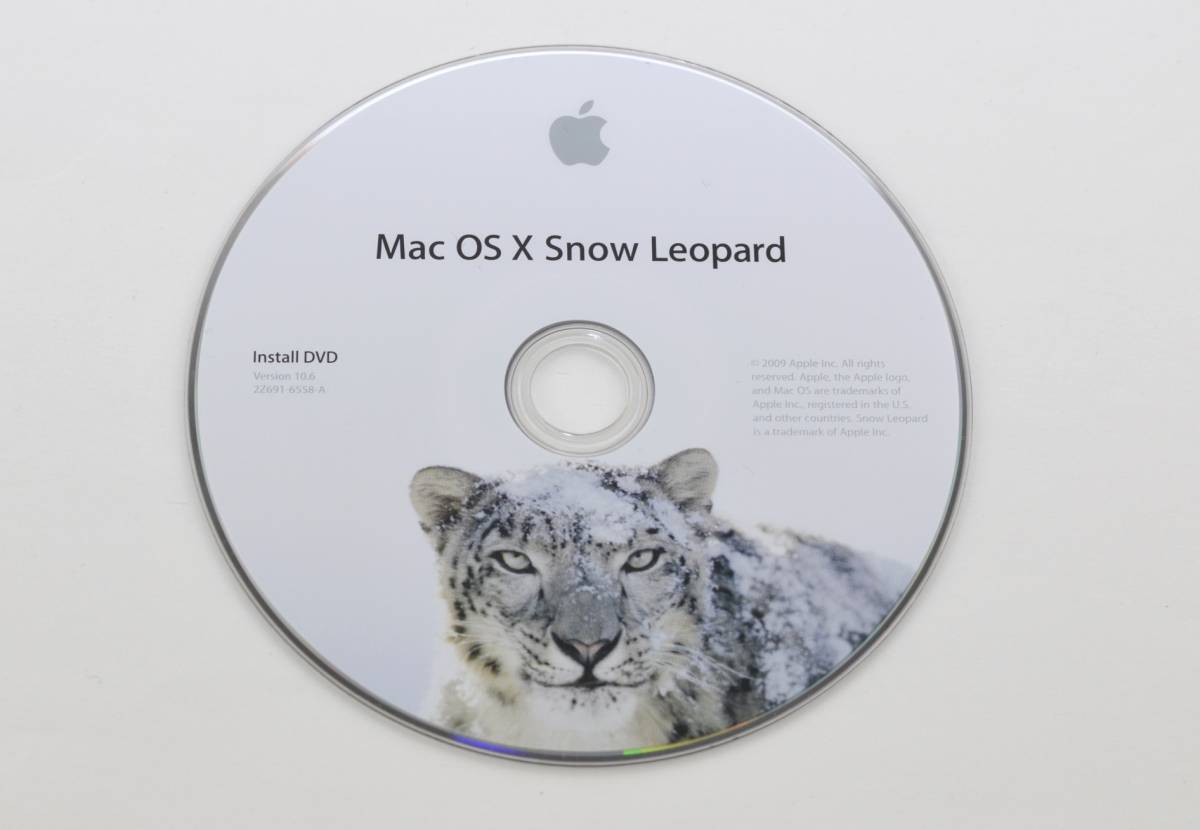 お得 Apple 純正 Mac OS X Install DVD Version10.6 OS X Snow Leopard 送料 クリック ...