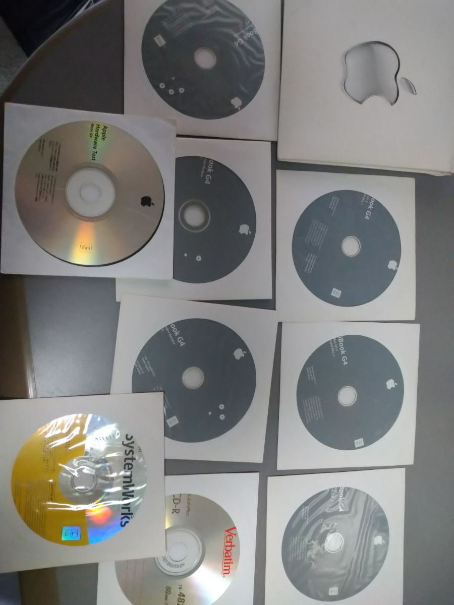 iBook G4 システムディスク J603-4142-A レターパックプラス発送 Mac OS Ⅹ install Disk ...