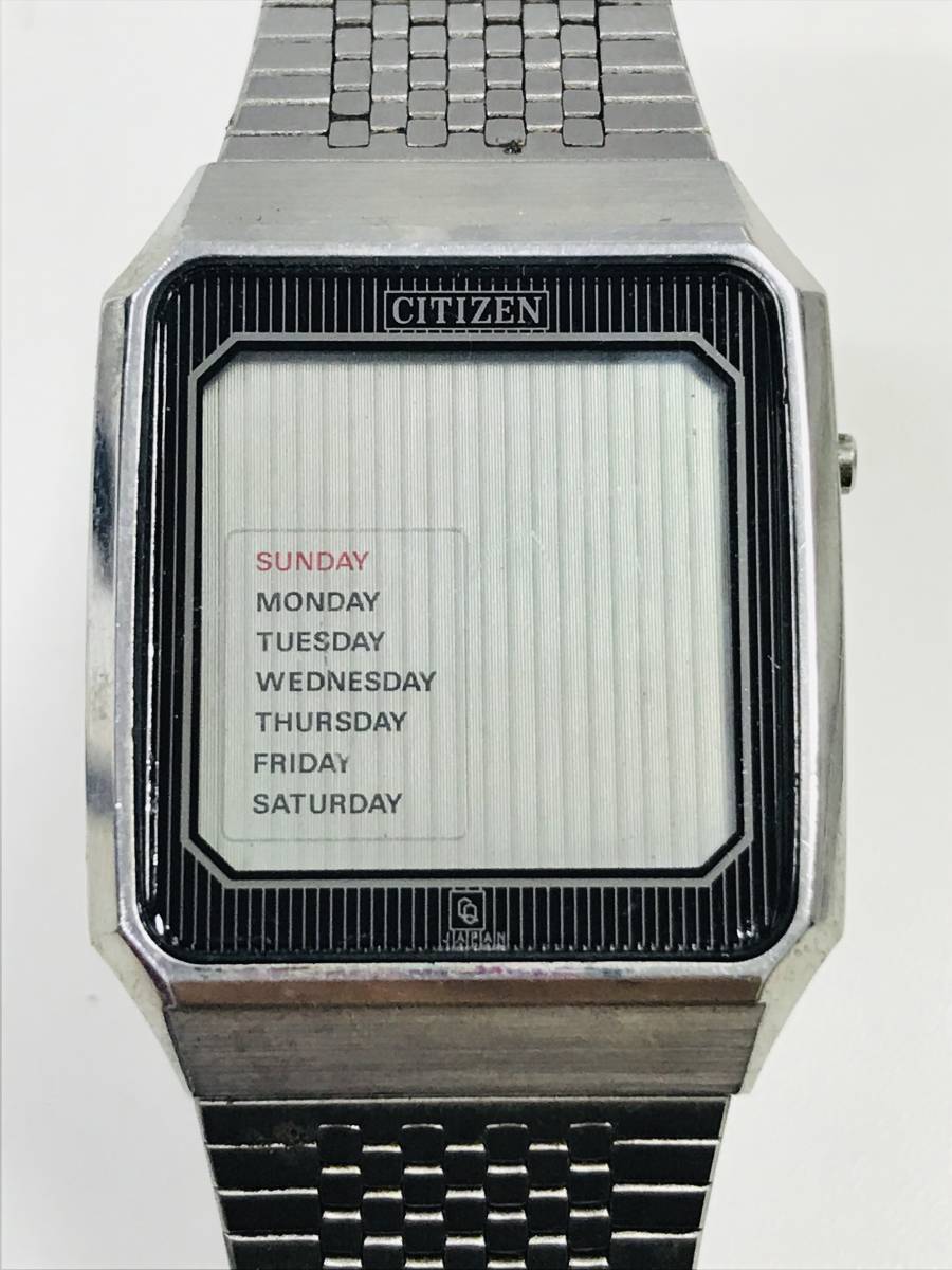 852 480円 品 CITIZEN/シチズン デジタル カレンダー 4-099711 41-7017 クォーツ メンズ 腕時計(その他)｜売買されたオークション情報、yahooの商品情報を ...