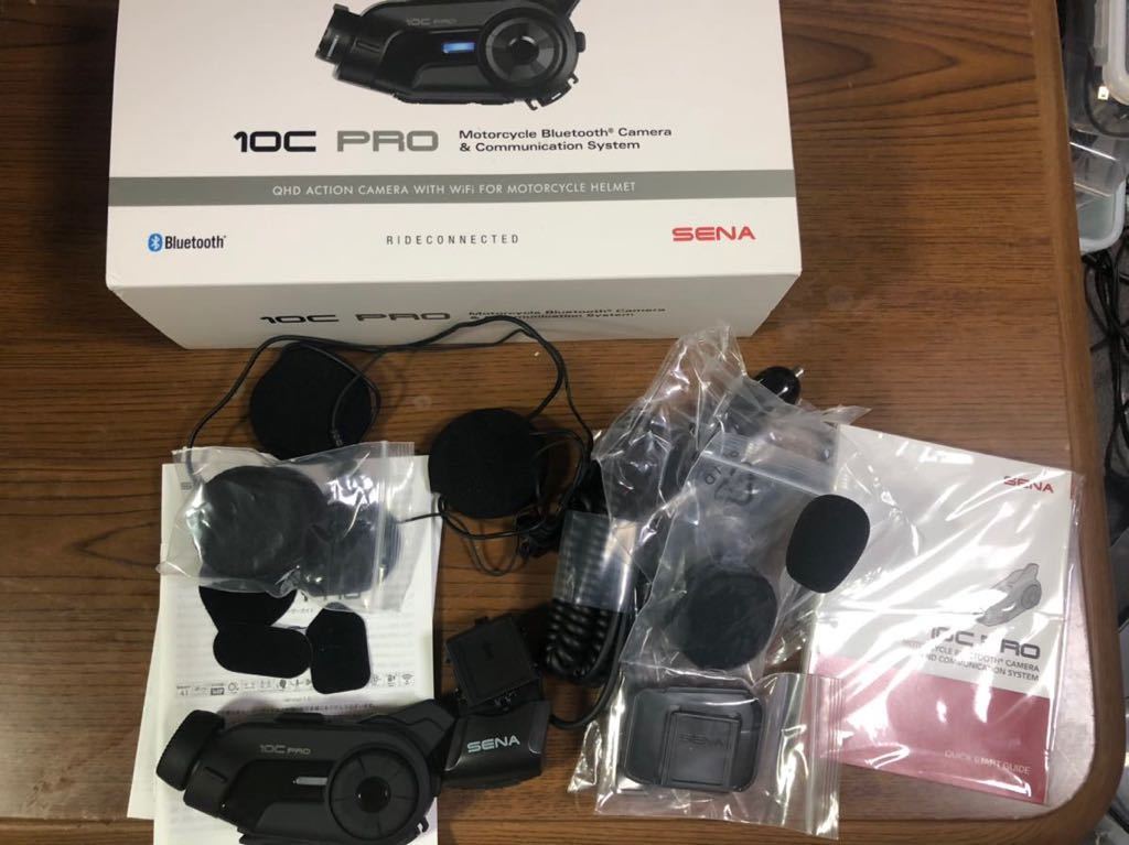 Sena 10C PRO Sena セナ 10C プロ 2K バイク用インカム Bluetooth インターコム カメラ内蔵(その他)｜売買されたオークション情報、yahooの商品情報を ...