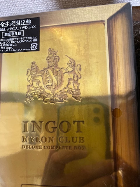 DVD INGOT NYLON CLUB DELUXE COMPLETE BOX 石井竜也 完全生産限定版 25周年記念スペシャル DVD ...