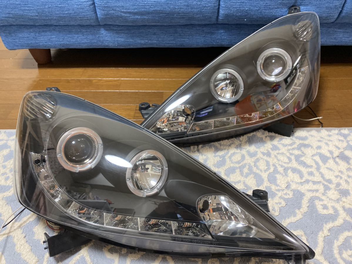 GE フィット FIT DRL プロジェクター ヘッドライト LED イカリング 価格47 135円 左右セット GE6 GE7 GE8 ...