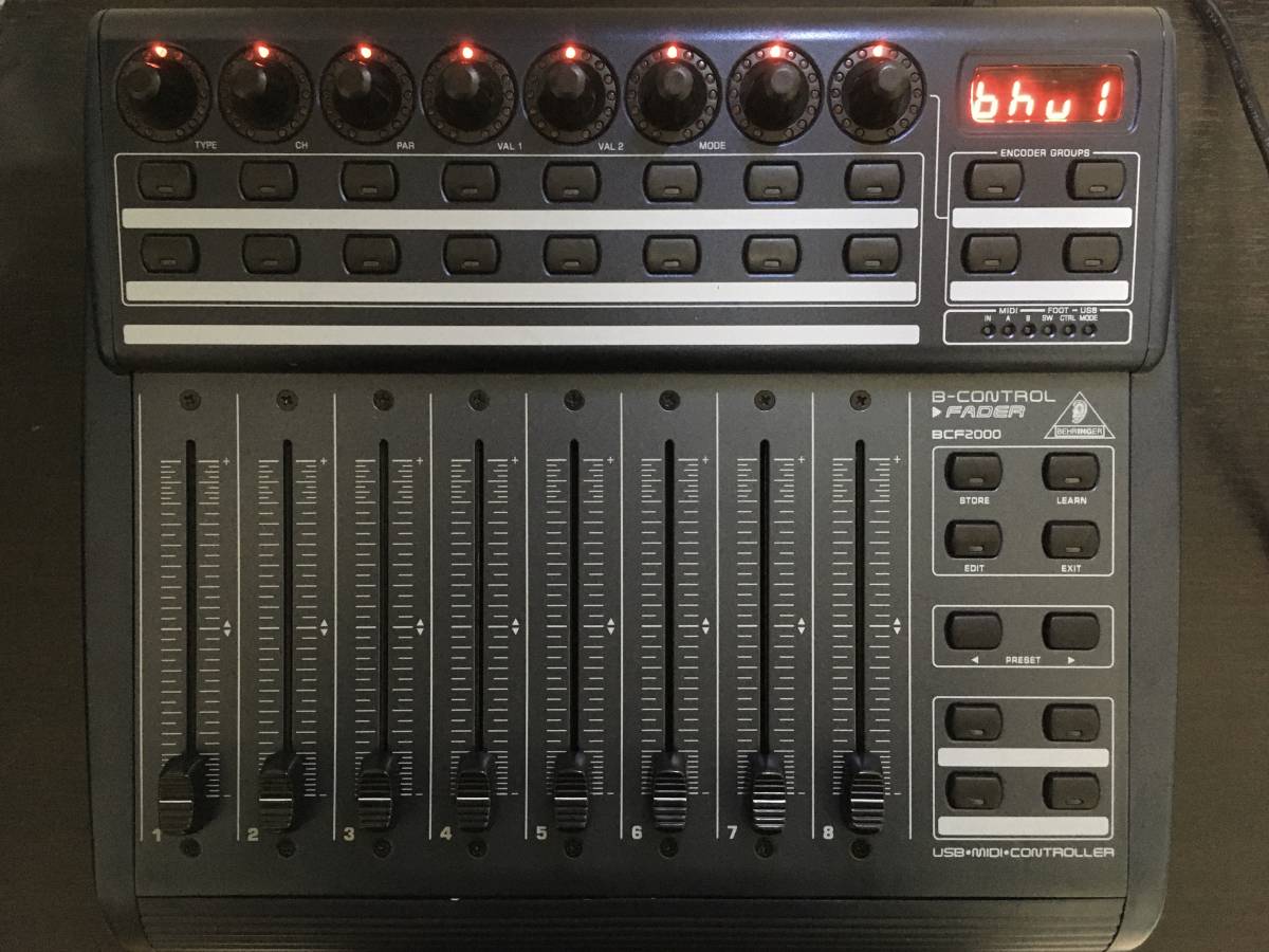 BEHRINGER BCF2000 USB MIDI フィジカルコントローラー ジャンク扱い(PC用MIDI機器)｜売買されたオークション情報 ...