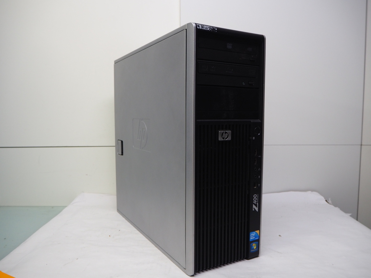 ハード王 HP Z400Workstation/ Xeon W3520/12GB/HDD無/バイオスOK/N2850-D2(パソコン単体 ...