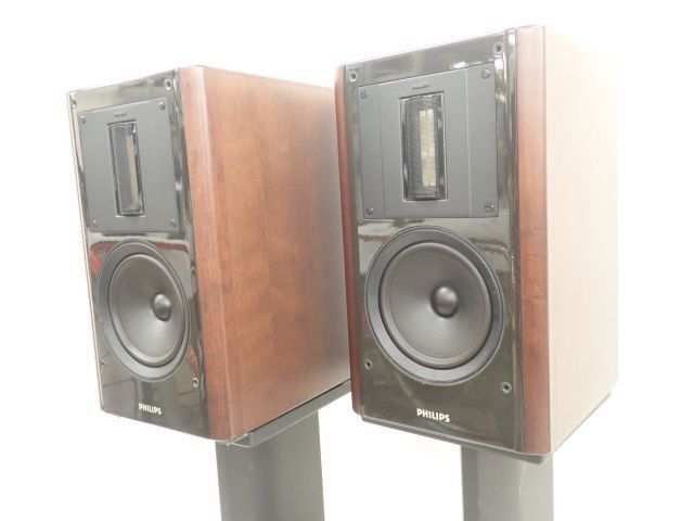 PHILIPS フィリップス スピーカー FB-880 ペア 純正スタンド付き 59F77-1(一般)｜売買されたオークション情報、yahoo ...