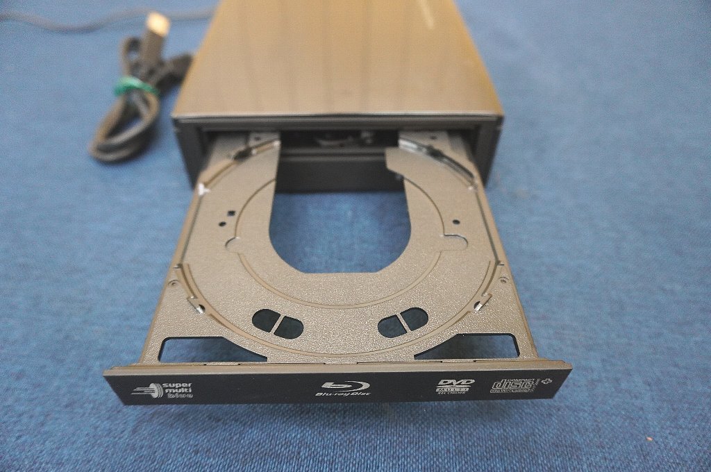 u567-20 I O DATA アイ オーデーター Optical Disc Drive BRD-UAT16X 外付け ブルーレイ 20 ...