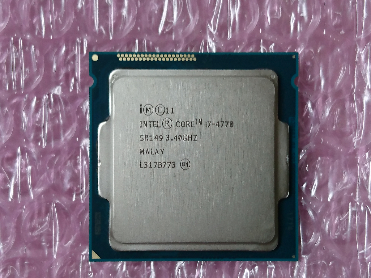 Intel / Core i7-4770 / SR149 / 品 Haswell CPU LGA1150 S-20010037(Core i7 ...