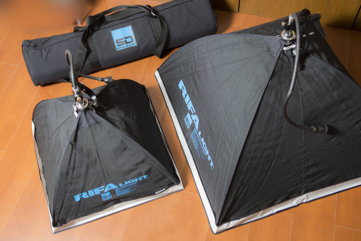 SD 写真電気工業 RIFA Light リファーライト ソフトライトボックス2灯セット 純正キャリングケース付き(プロ用、業務用)｜売買され ...