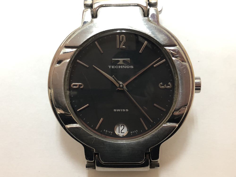 TECHNOS/テクノス TR-82001 クオーツ メンズ腕時計 reref(テクノス)｜売買されたオークション情報、yahooの商品情報を ...