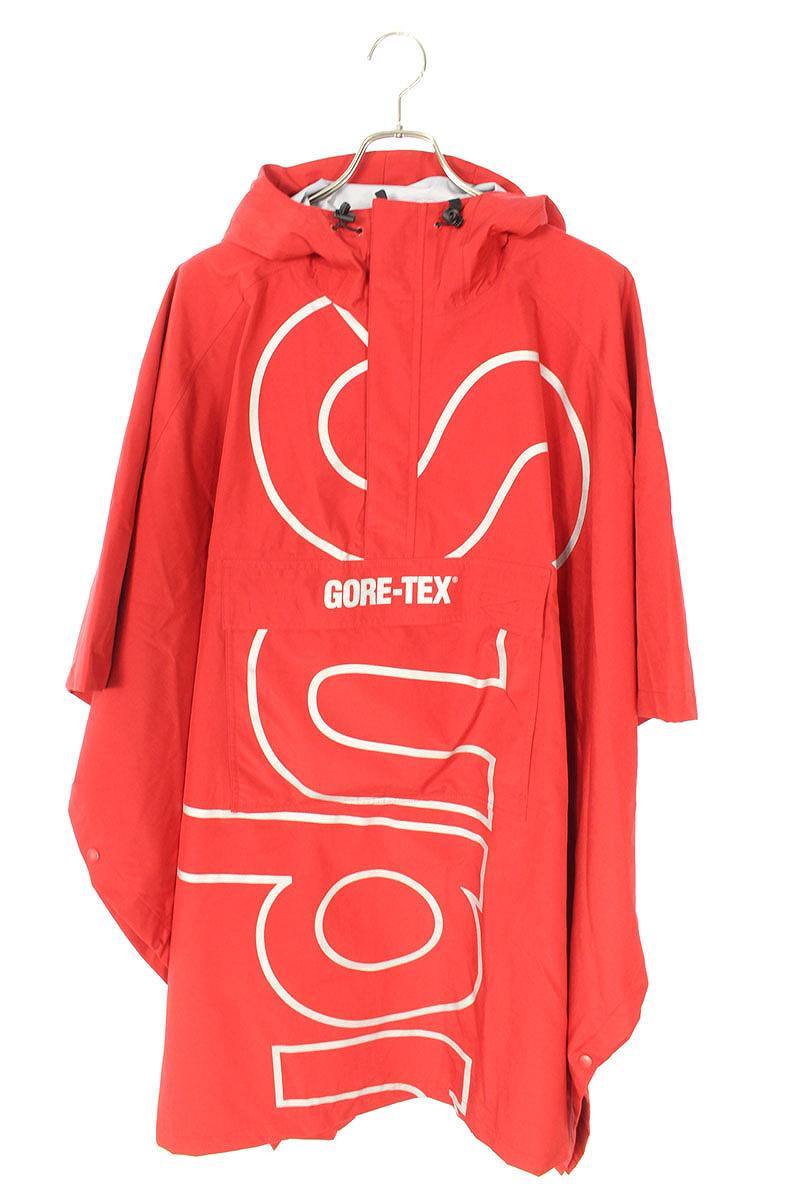 シュプリーム SUPREME 19SS GORE-TEX Poncho ゴアテックスポンチョコート S/M レッド 202191_1 10 ...