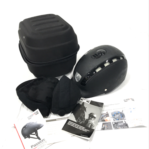 1円 カスコ サイズ M 58-59cm 乗馬用 ヘルメット 1109 PASSION PLUS 470g ブラック 黒 ケース 等付属 CASCO(乗馬、馬術)｜売買されたオークション情報 ...