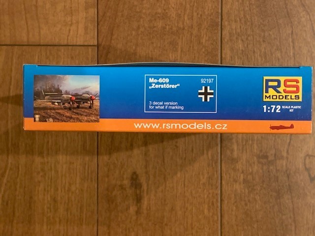 RS MODELS アールエスモデル Me-609 Zerstorer 重戦闘機 1/72 プラモデル RSモデル 未組立品 10円スタート ...
