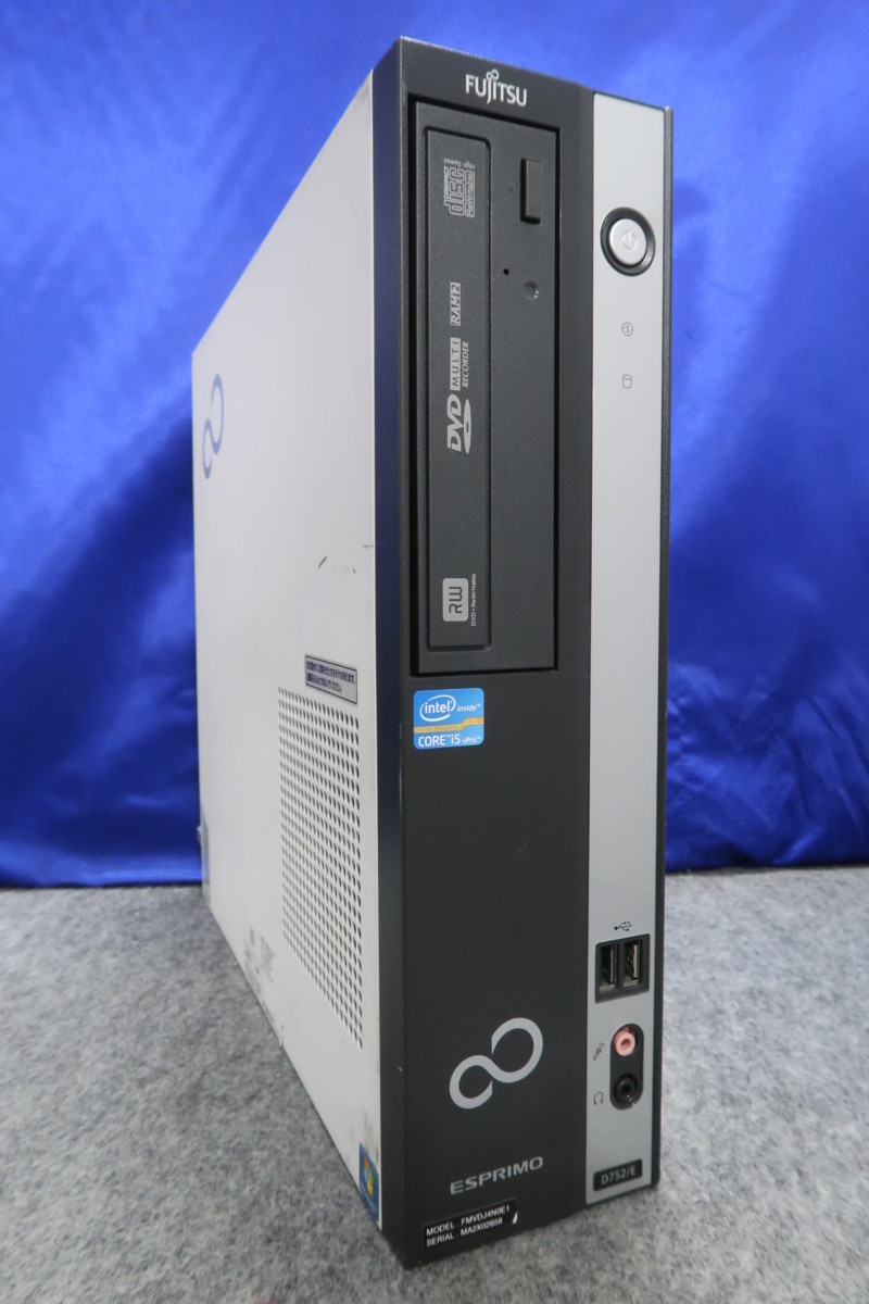 富士通 ESPRIMO D752/E Core i5-3470 3.2GHz 2GB DVDスーパーマルチ ジャンク A42755(パソコン ...