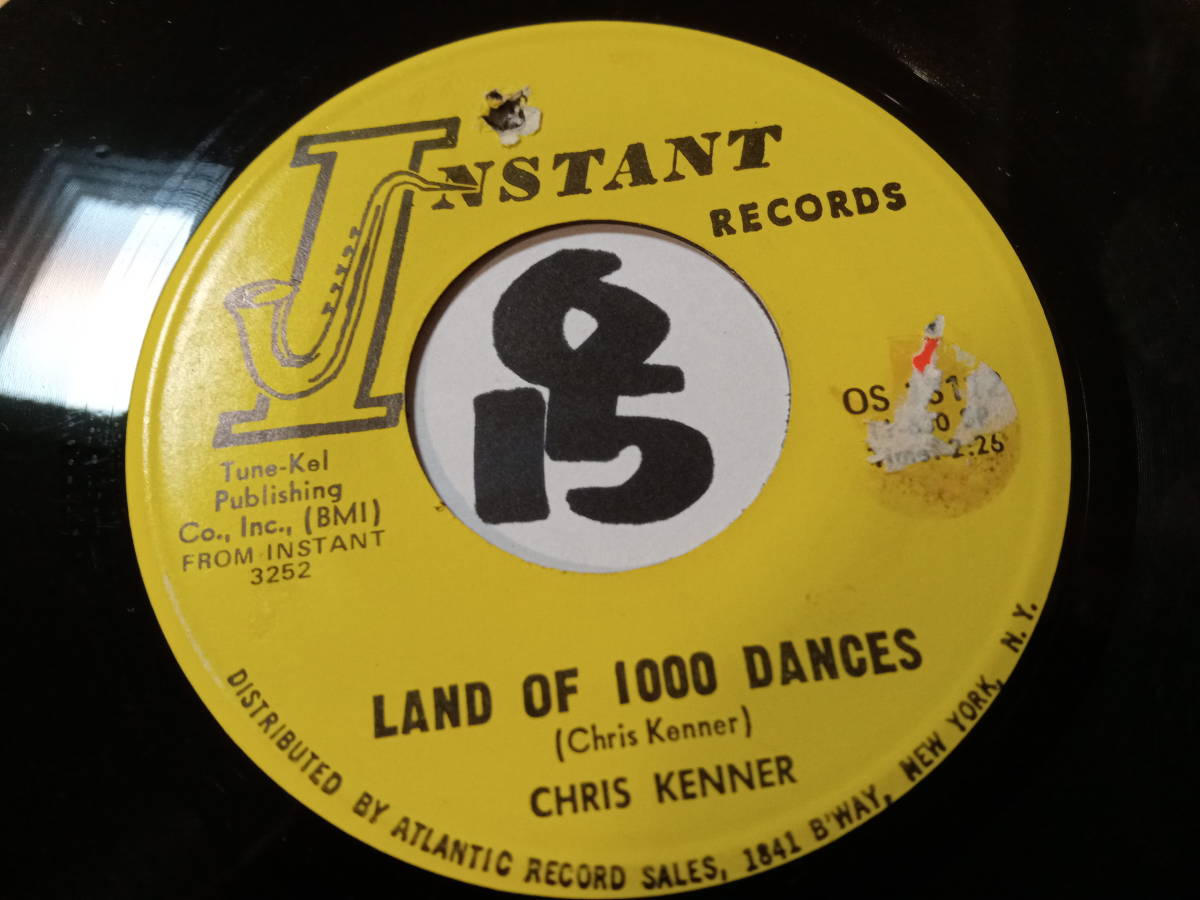 試聴 CHRIS KENNER LAND OF 1000 DANCES ダンス天国 NM 1962(R&B、ソウル)｜売買されたオークション ...