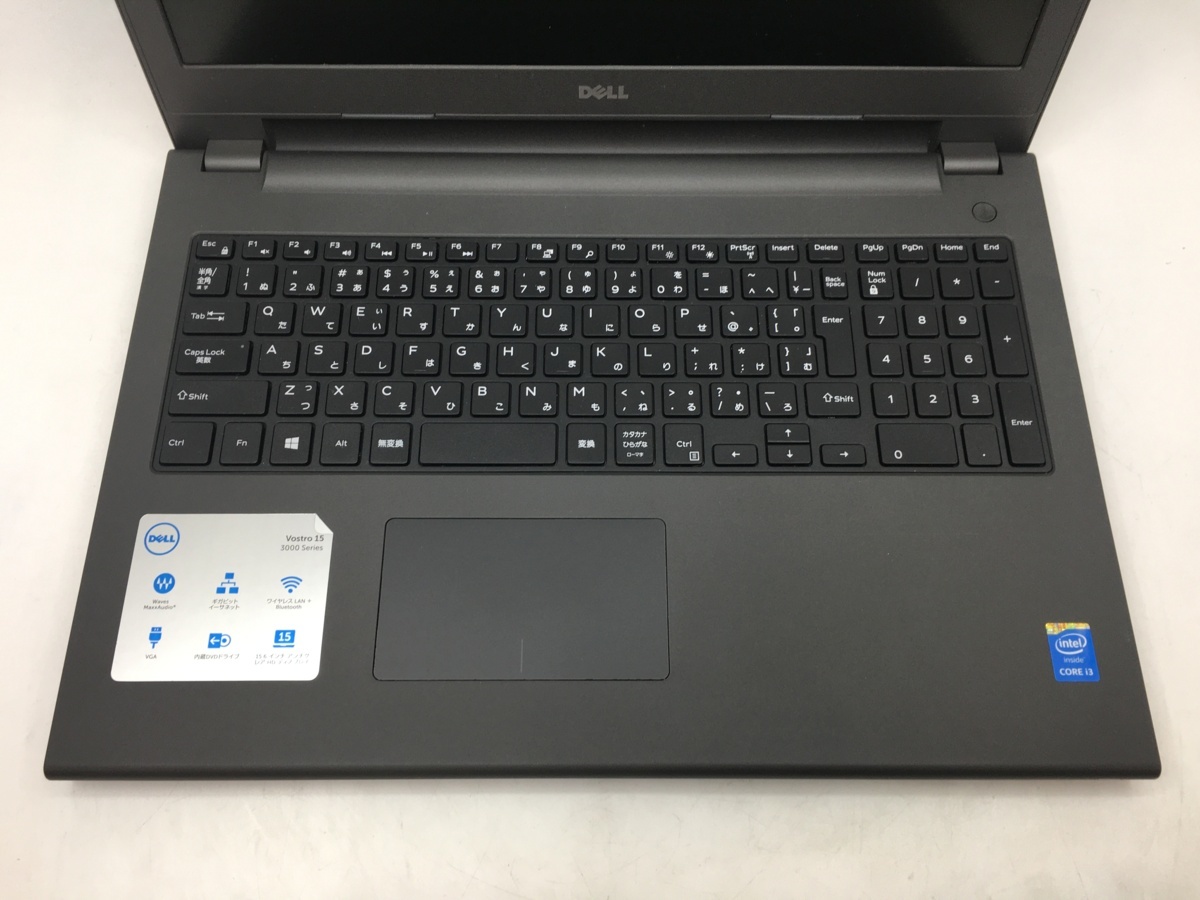 DELL Vostro 15 3546 Core i3-4005U メモリ4GB HDD500GB DVDマルチ 15.6inch テンキー Windows10Home ノートPC バッテリー ...