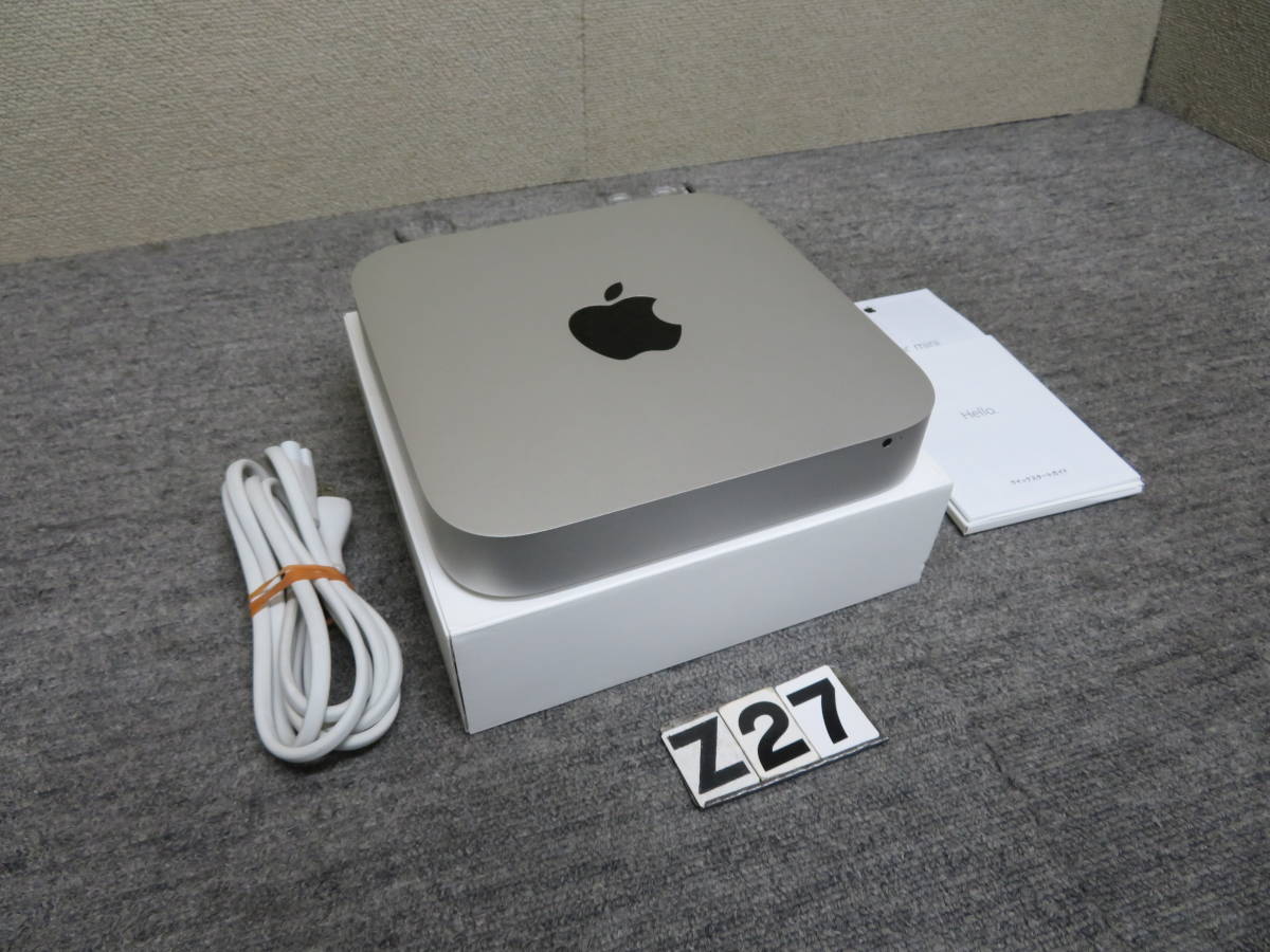 Mac mini A1347 Late 2014 高性能Core i5 / 4GB / 高速SSD 512GB PC1台 ダブル macOS ...
