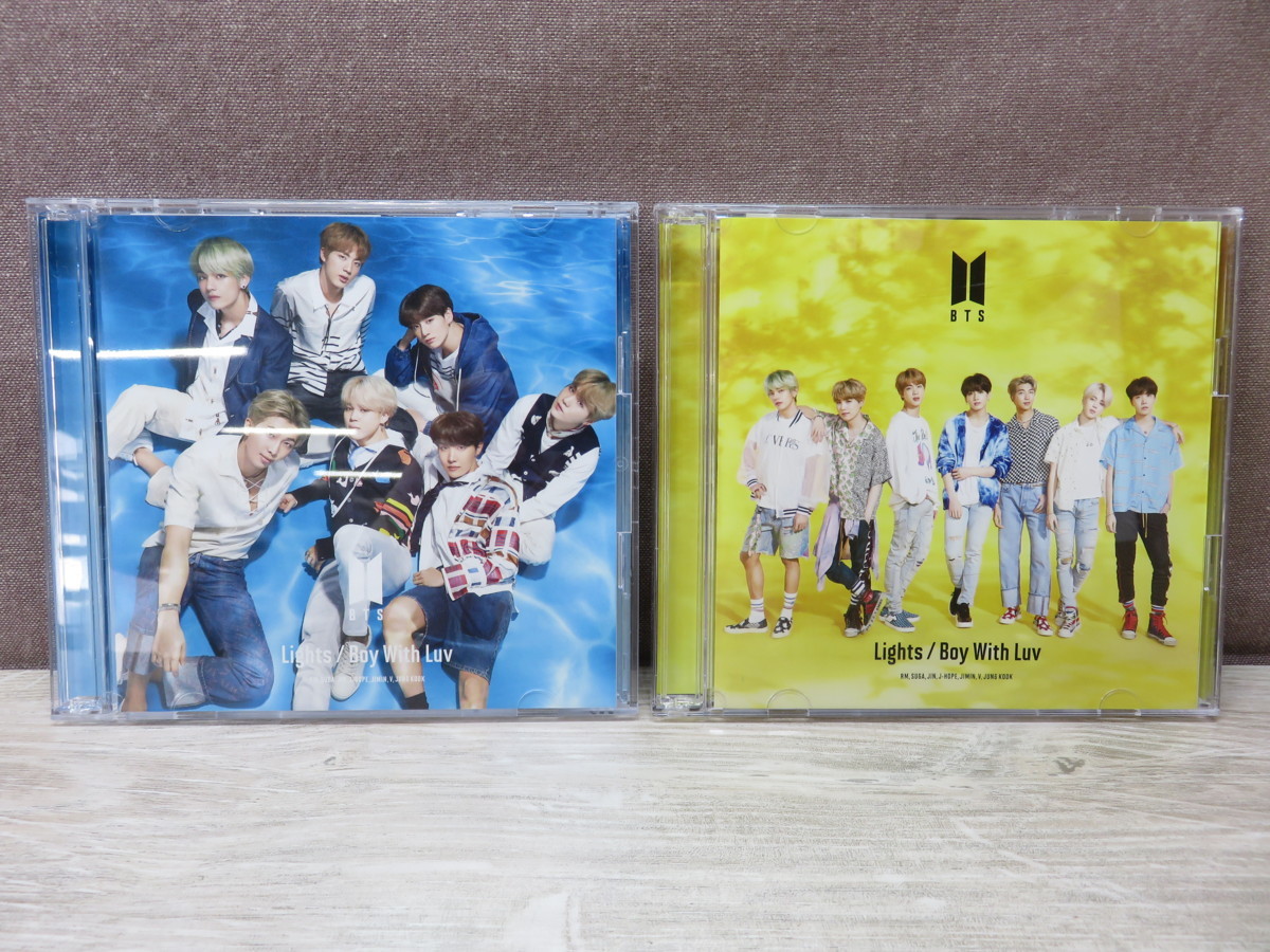 BTS Lights/Boy With Luv 初回限定盤A+B 2点セット 各CD+DVD(アジアンポップス)｜売買されたオークション情報、yahooの商品情報をアーカイブ公開 ...