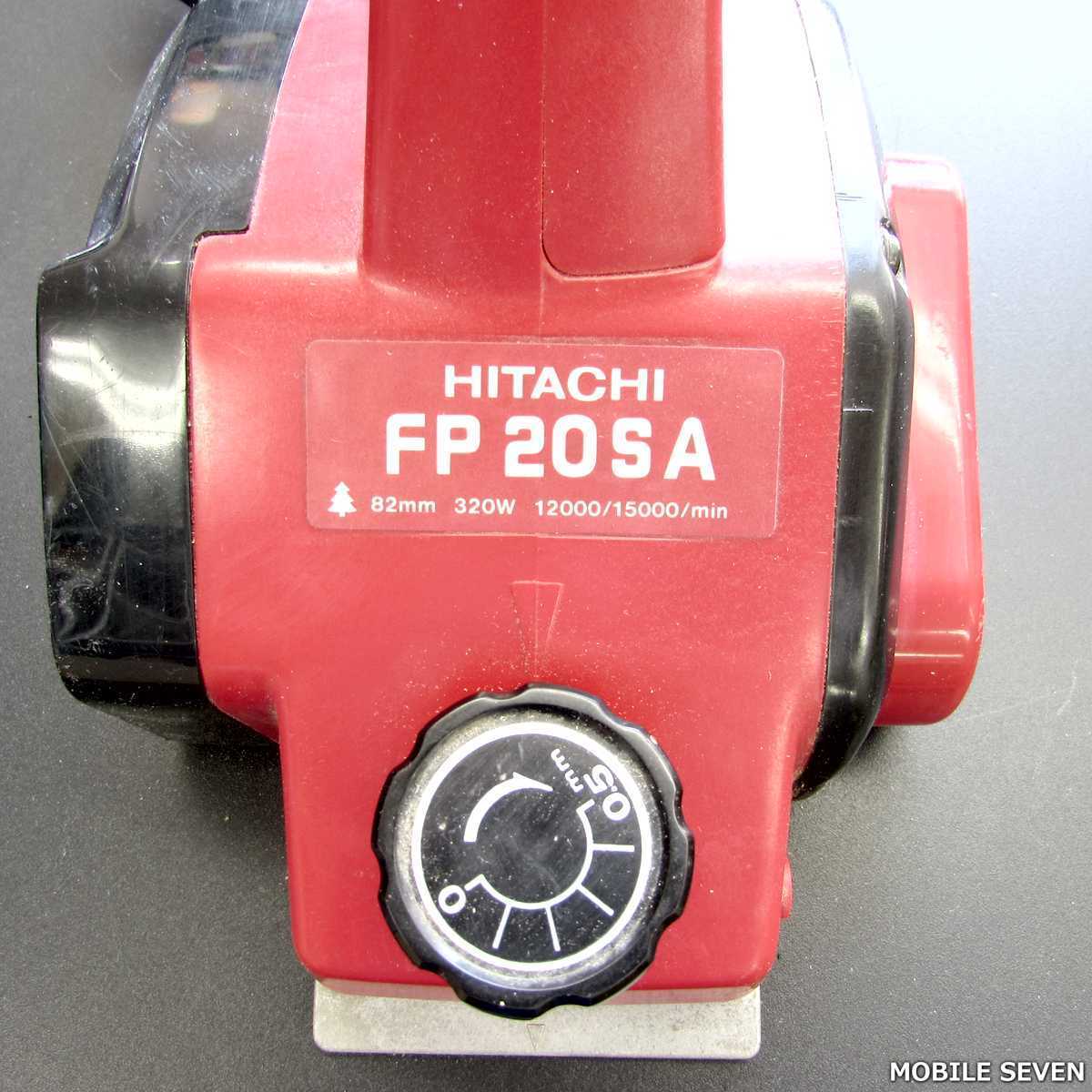 HITACHI 日立工機 FP20SA かんな 幅82mm×深さ1mm 良品 G20040014MAE(電動かんな)｜売買されたオークション ...