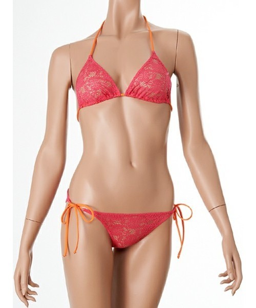 Defilious ディフィリアス ビキニ 重ね着用水着 日本製 上下セット 9Mサイズ スケ柄 セクシー レッド 006R(その他)｜売買されたオークション情報、yahooの商品情報を ...