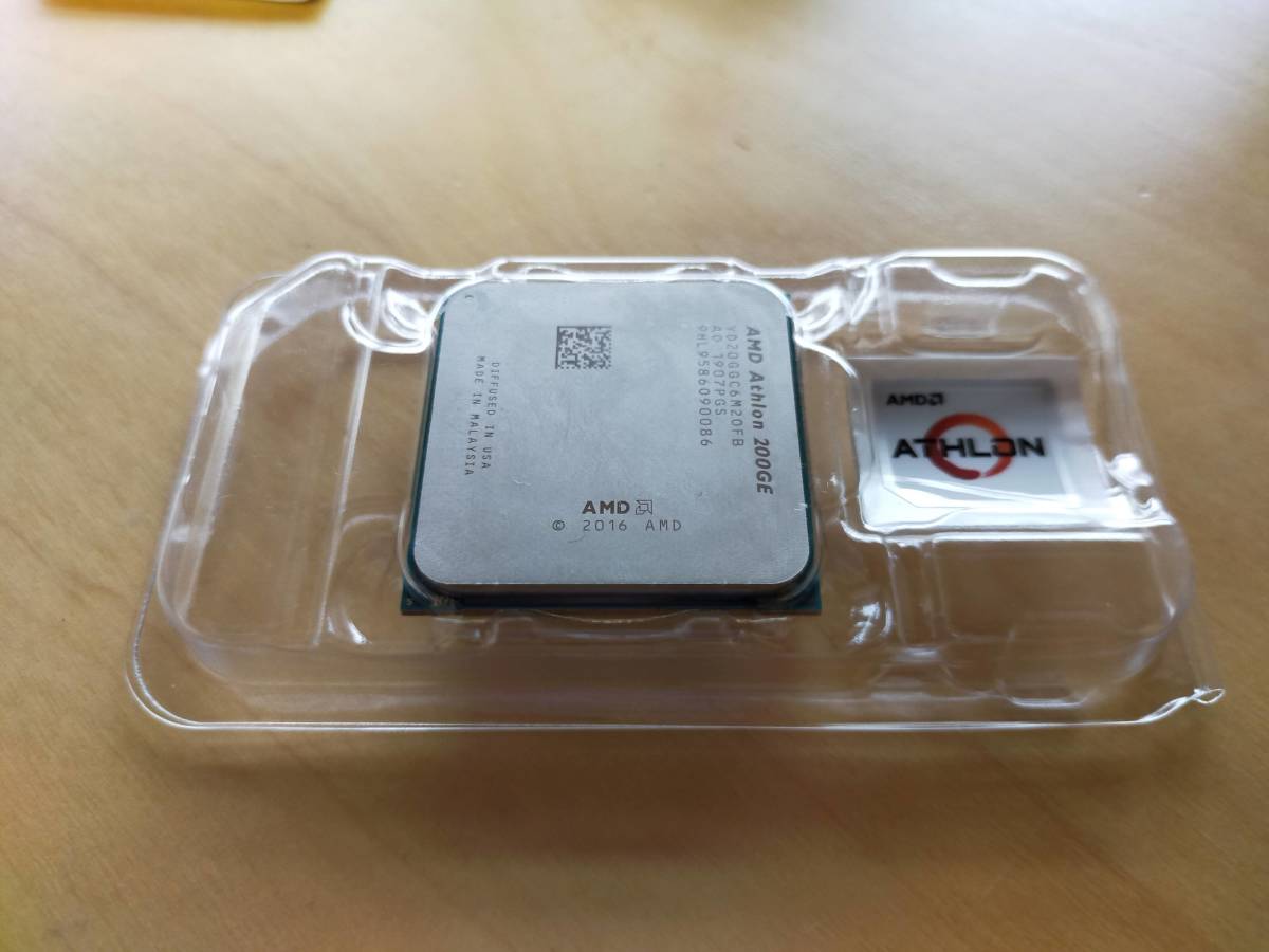AMD Athlon 200GE BOX(Athlon)｜売買されたオークション情報、yahooの商品情報をアーカイブ公開 - オークファン ...