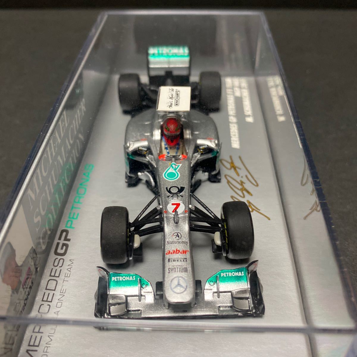 ミニチャンプス製 1/43 MERCEDES GP F1 TEAM MGP W01 2010 MERCEDES GP PETRONAS F1 ...