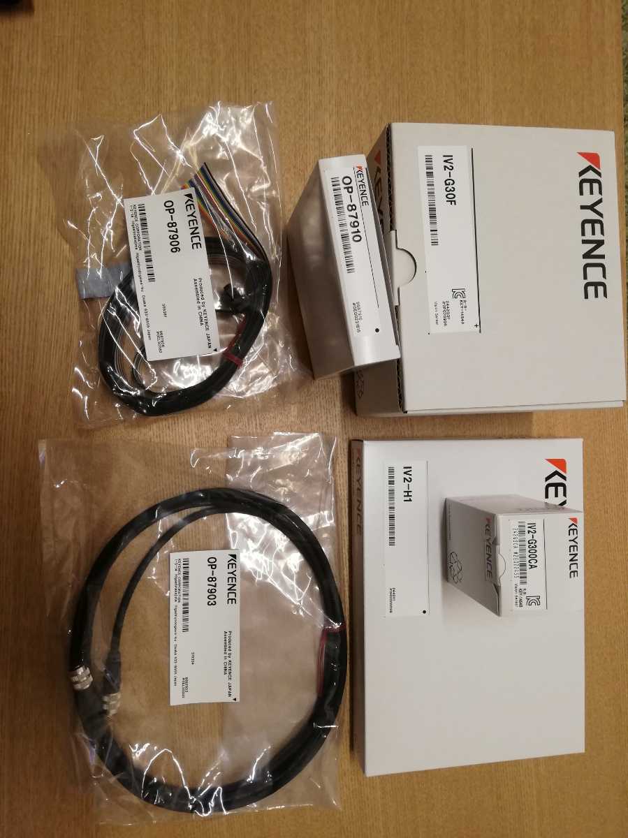 KEYENCE キーエンス IV2-G30F＋IV2-G300CA＋IV2-H1＋OP87906＋OP87903＋OP87910 AI搭載 ...