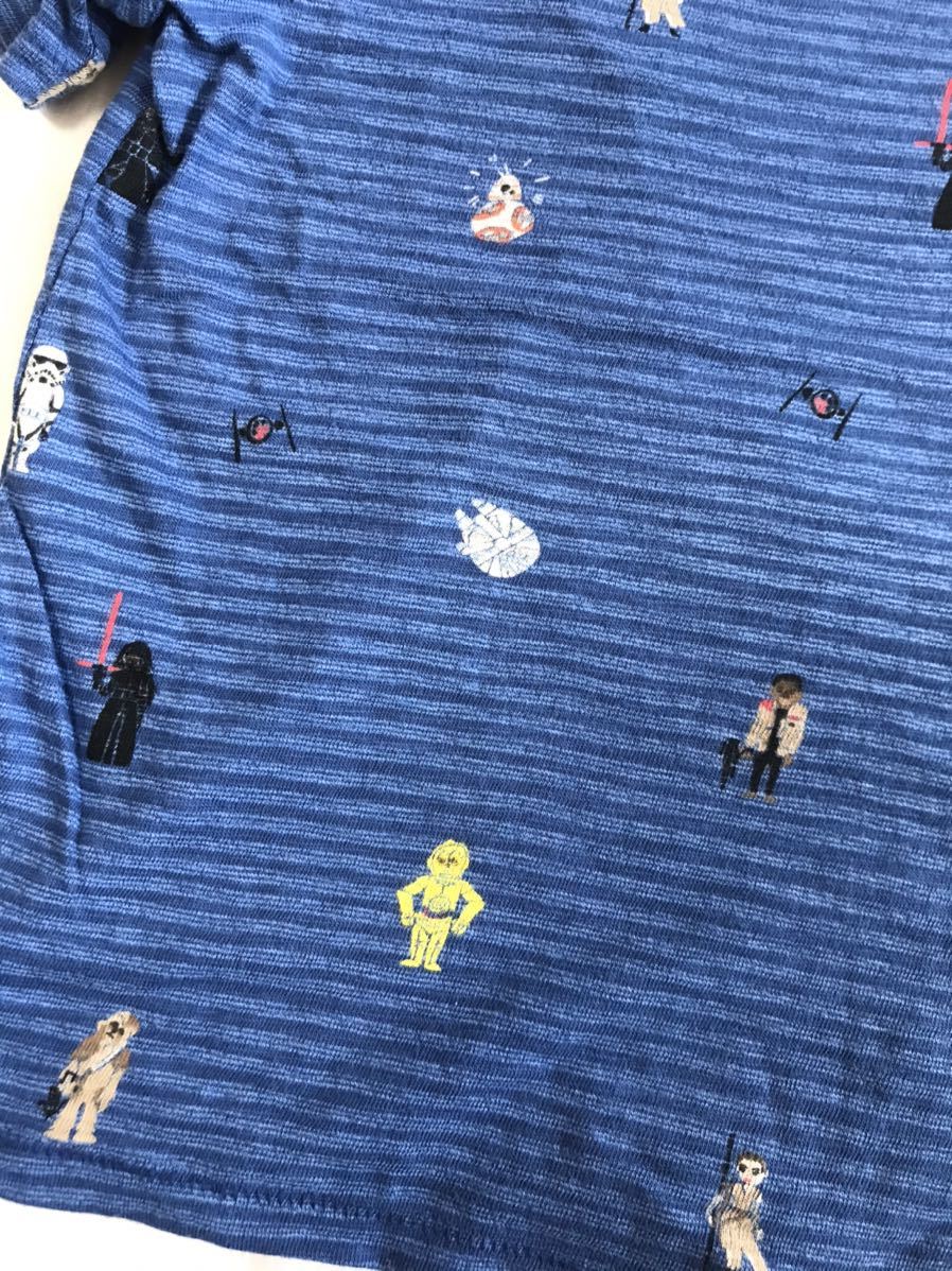 GAP スターウォーズTシャツ STAR WARS サイズ120 キッズ 子供服 ブルー ボーダー(半袖Tシャツ)｜売買されたオークション情報、yahooの商品情報をアーカイブ公開 ...