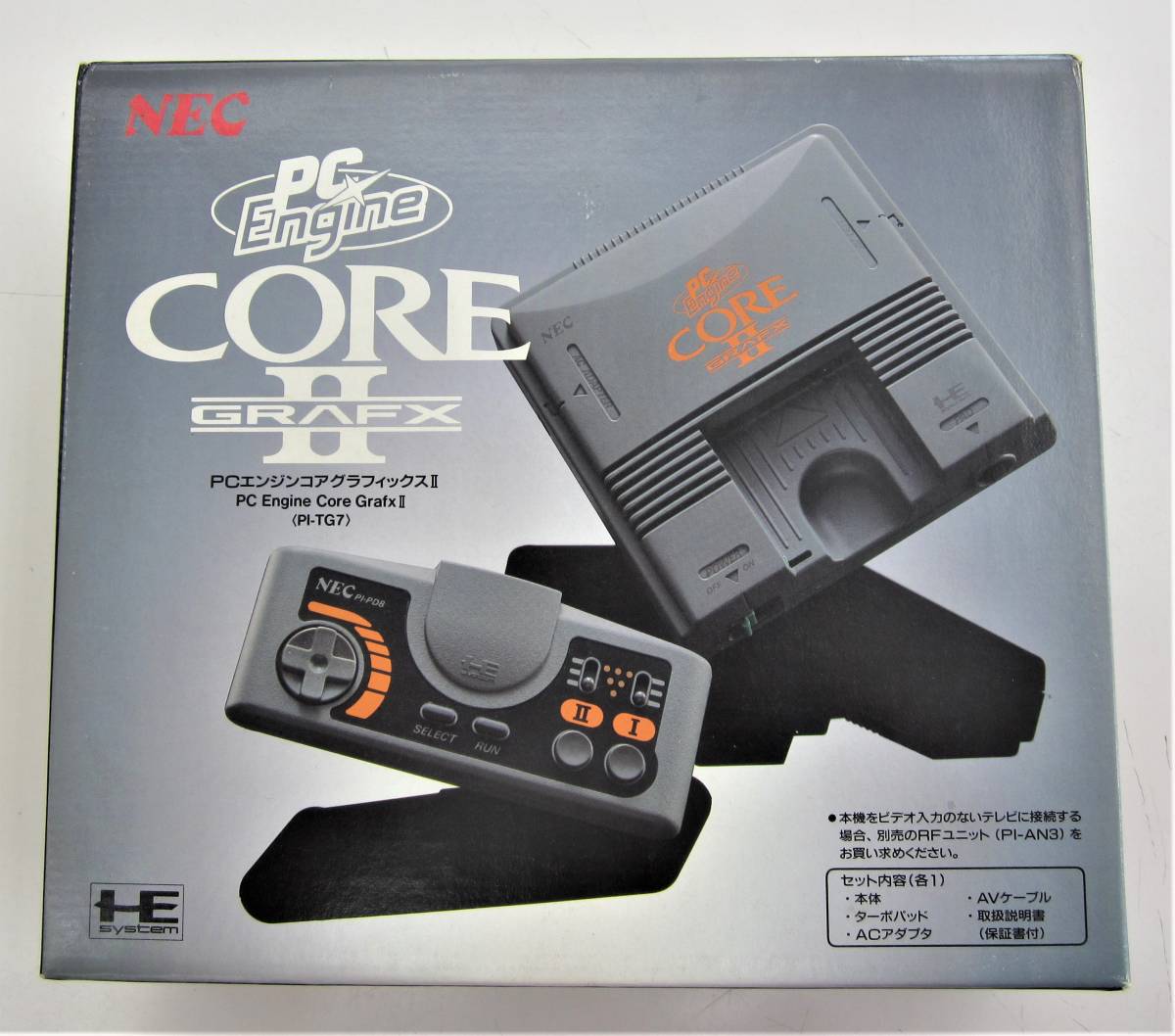 NEC PCエンジン CORE GRAFXⅡ コアグラフィックス2(本体、アクセサリー)｜売買されたオークション情報、yahooの商品情報を ...