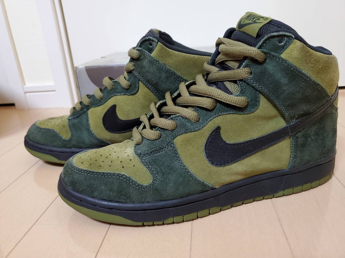 03年製 NIKE DUNK HIGH PRO SB Todd Jordan 緑(28.0cm)｜売買されたオークション情報、yahooの商品 ...