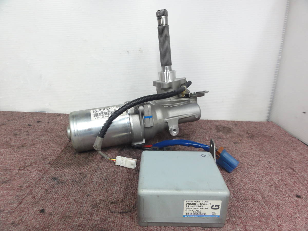 DBA-Y12 ウイングロード 電動パワステモーター/コンピューターセット 走行82401km K201406(ステアリング、ハンドル関連用品 ...