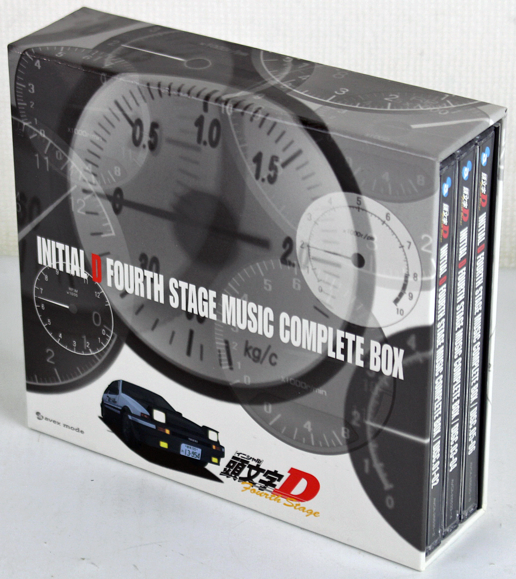 品 CDソフト INITIAL D FOURTH STAGE MUSIC COMPLETE BOX avex mode AVCA-26531 ...