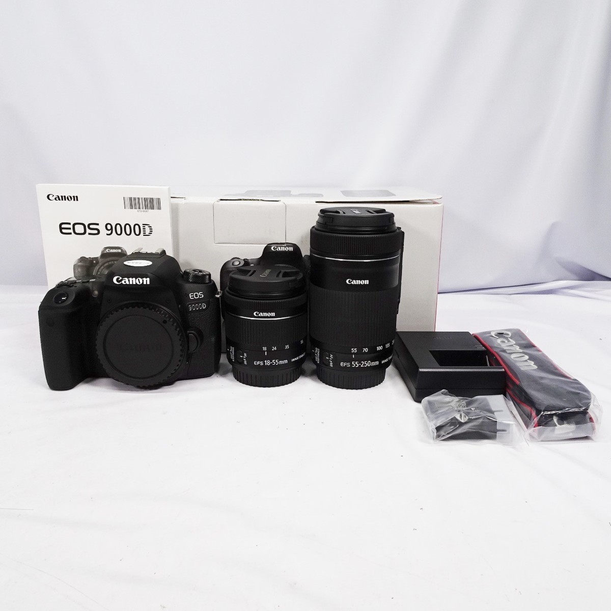 CANON デジタル一眼カメラ EOS 9000D ダブルズームキット 栃木出荷(キヤノン)｜売買されたオークション情報、yahooの商品情報 ...