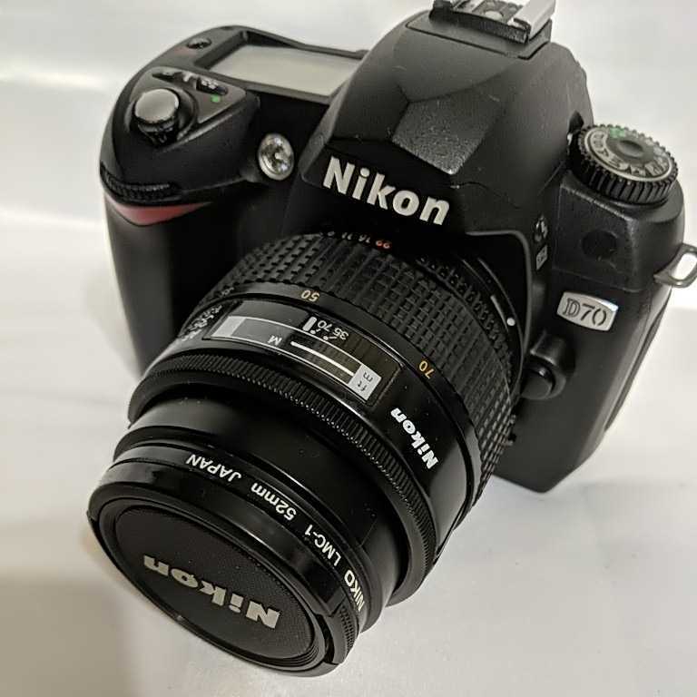 ジャンク品 Nikon ニコン デジタル一眼レフカメラ D70 NIKKOR 35-70mm(ニコン)｜売買されたオークション情報、yahooの商品情報をアーカイブ公開 - オークファン ...