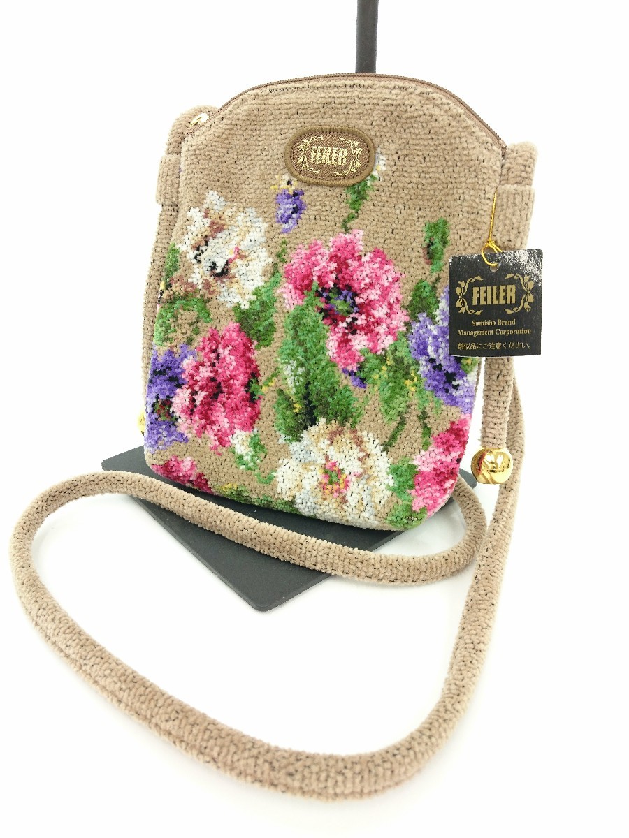 FEILER ポーチ/-/BEG/花柄/ /タグ付/ショルダーポーチ/LAB-181325#440(フェイラー)｜売買されたオークション情報、yahooの商品情報をアーカイブ公開 ...