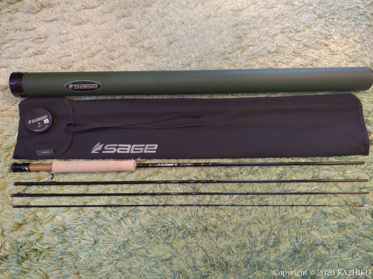 極 現行品SAGE THE-X 490-4 ブラックスプルース セージ THEーX(フライロッド)｜売買されたオークション情報、yahooの ...