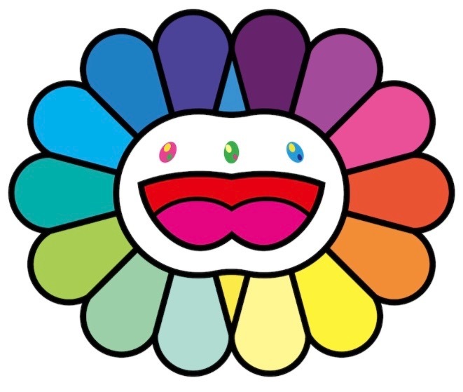 村上隆 Multicolor Double Face White 限定100枚 シルクスクリーン murakami 検 kyne KAWS ...