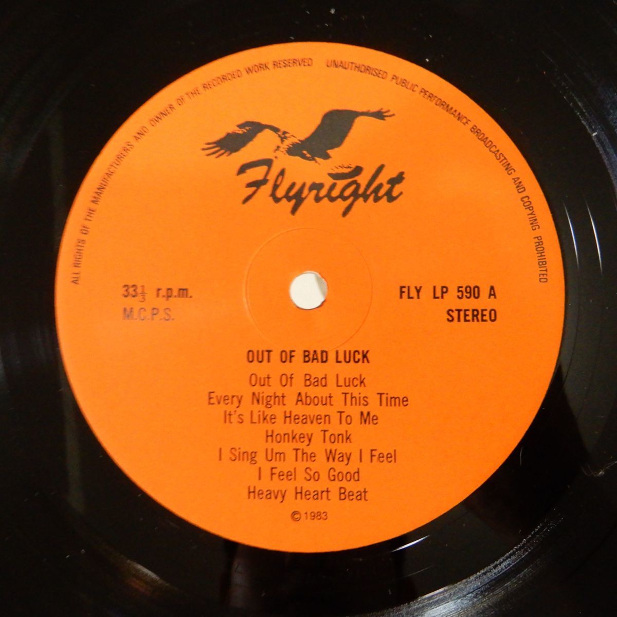 13017805; UK盤/FLYRIGHT V.A. MAGIC SAM HOMESICK JAMES etc / Out Of Bad ...