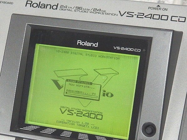 Roland/ローランド VS-2400CD マルチトラックレコーダー 24トラック構成 デジタル スタジオ ワークステーション 通電確認OK ...