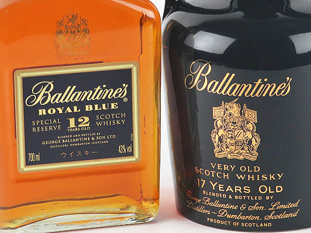 1円 バランタイン ウイスキー 2本セット 12年 17年 Ballantines 酒 未開栓(スコッチ)｜売買されたオークション情報 ...