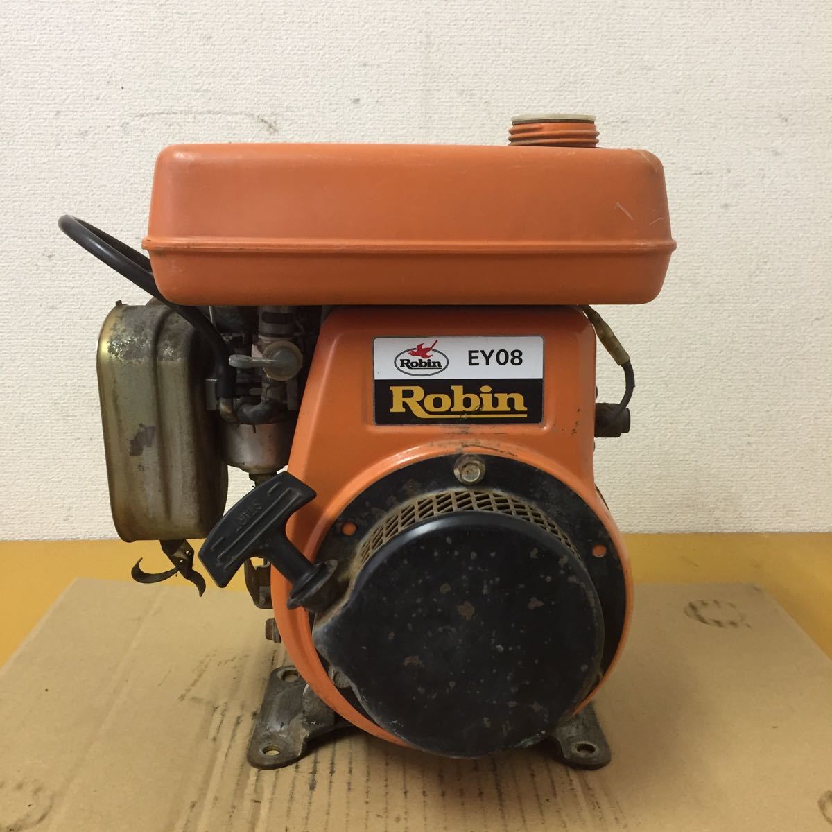 ロビン ガソリンエンジン EY08 D 左回転 ポンプ外し/ 現状 ジャンク品(発動機)｜売買されたオークション情報、yahooの商品情報を ...